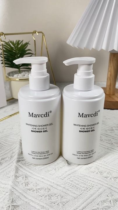 MAVCDI Niacinamide Whitening Shower Gel Memperbaiki kulit Anda Ucapkan ...