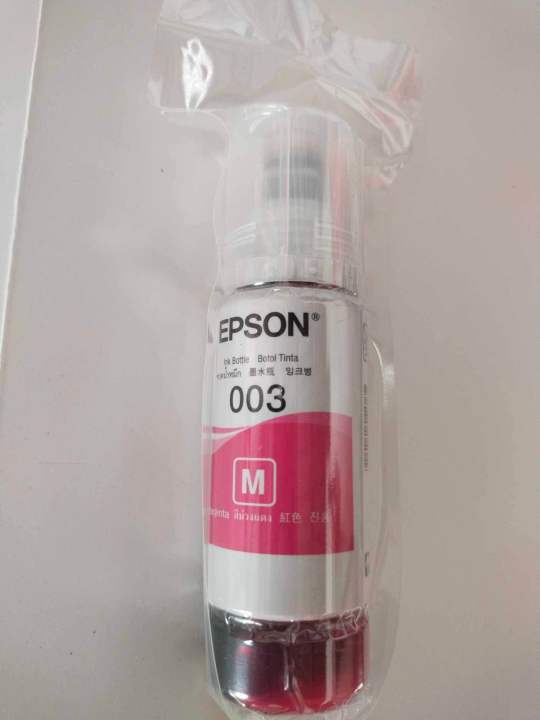 original ink 003 magenta for epson printer l3210 | Lazada PH