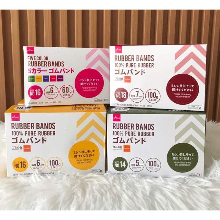 Daiso Japan Rubber bands | Lazada PH
