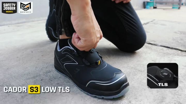 [รับประกัน 3 เดือน] Safety Jogger รุ่น CADOR S3 LOW TLS รองเท้าเซฟตี้ ...