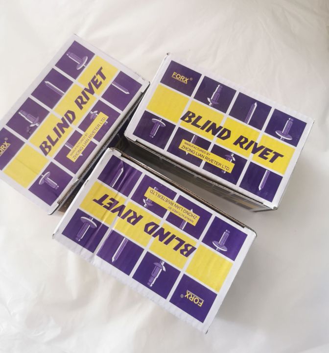 1 Box BLIND RIVET 1/8X1/2 ,1/8X3/8 ,1/8X3/4 ,5/32X1/2 | Lazada PH