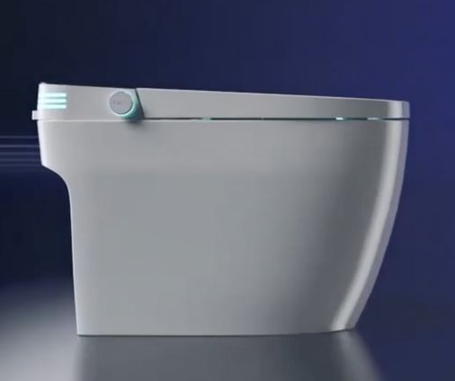 Luxury Smart Toilet Bowl Set Full Set Bathroom Dirt Resistant radar ...