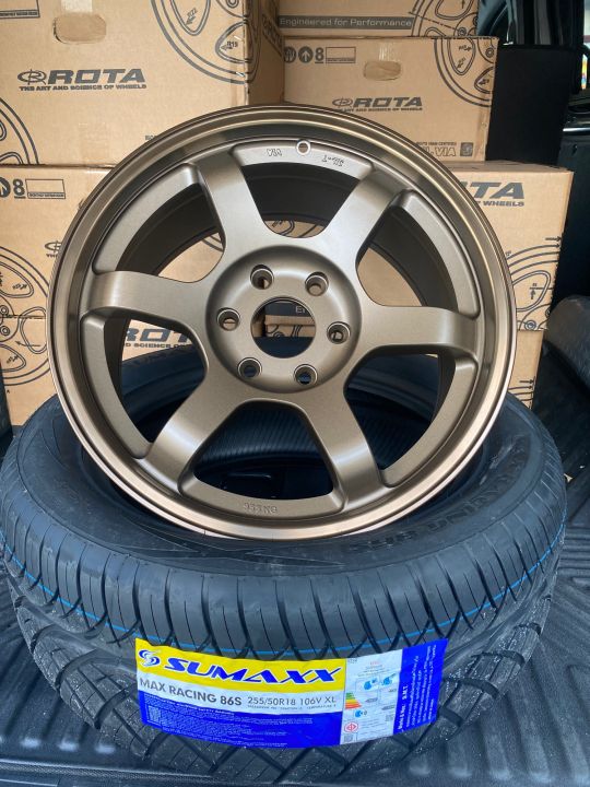 Original rota mags for hi-ace new face 18x8.5 pcd 130 sold per piece ...