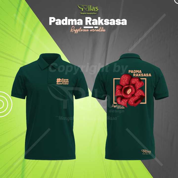 Kaos/T-shirt Wangki Rilas Gambar Rafflesia arnoldii | Lazada Indonesia