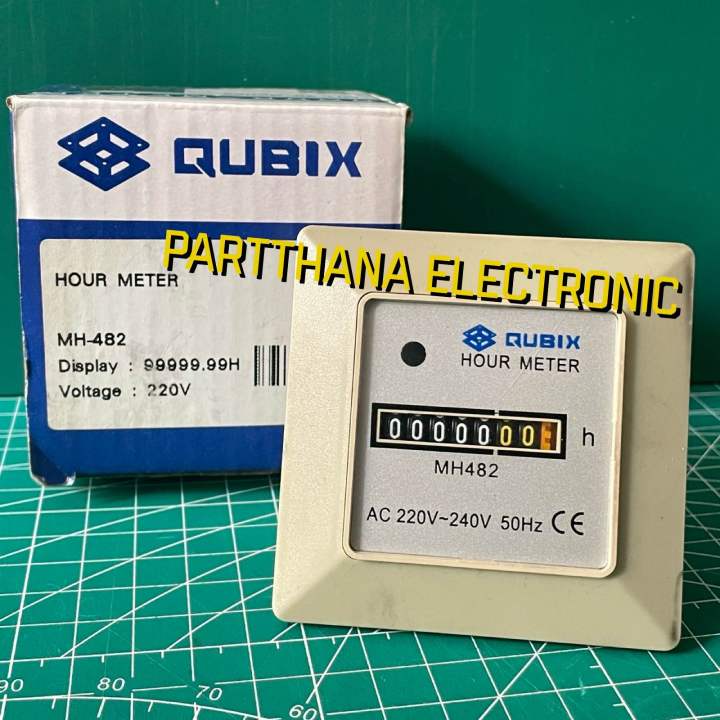 MH-482 HOUR METER มิเตอร์ เครื่องนับชั่วโมง ไฟ220VAC พร้อมส่งในไทย🚛💨 ...