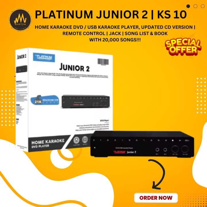 The Platinum Karaoke KS-10 | Junior 2 Player | Lazada PH