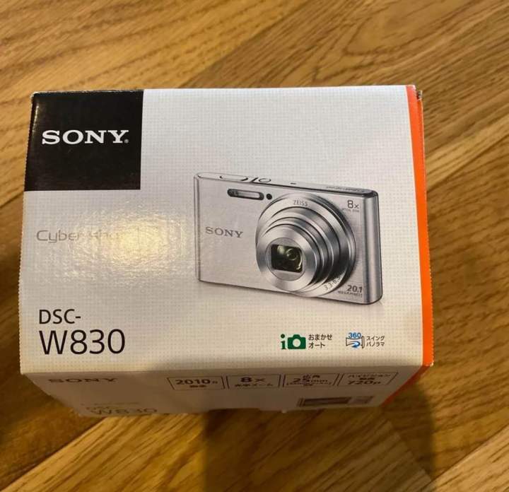 Sony Cybershot DSC-W830 20.1MP Digital SLR Camera Silver 8x optical zoom | Lazada PH