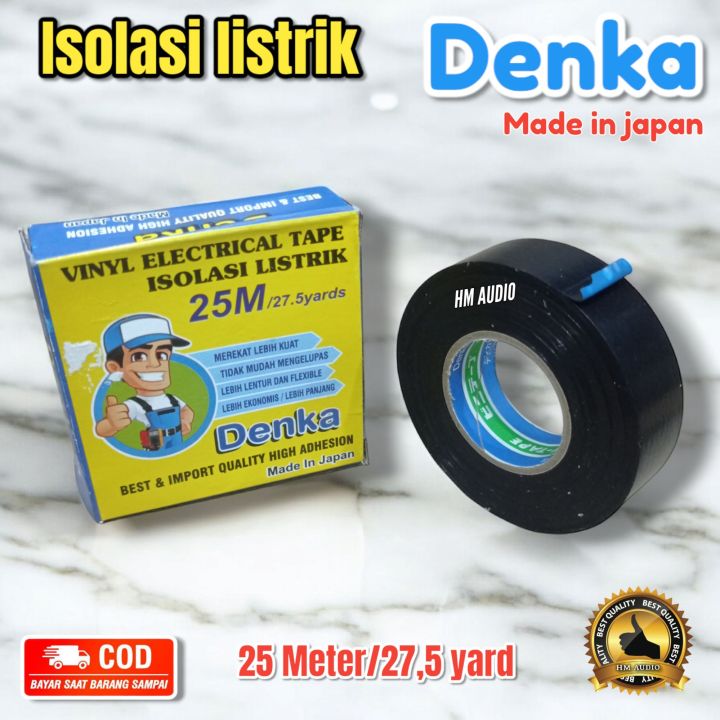 Isolasi Listrik Denka 25 Meter made in Japan | Lazada Indonesia