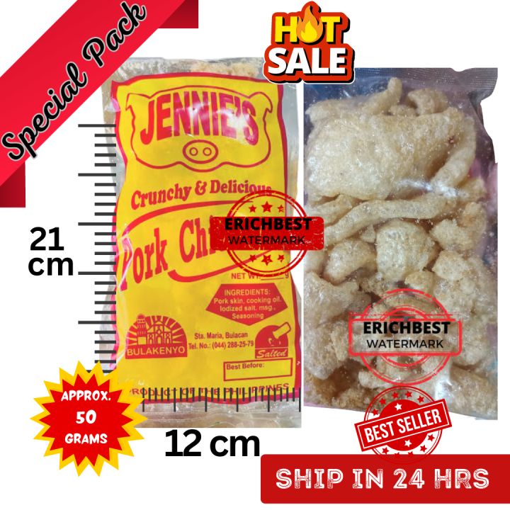 Jennies Pork Chicharon Special 50grams 6pcs And Up Only To Order Lazada Ph