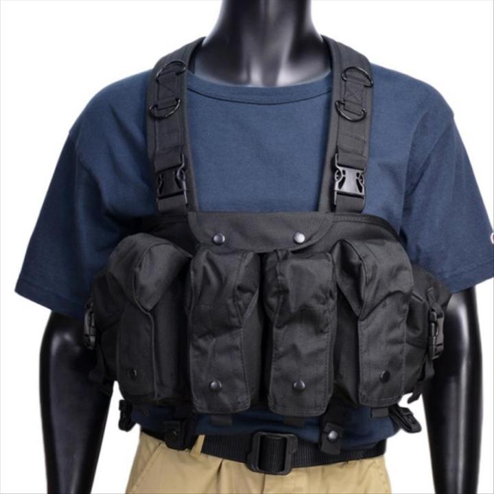 Tactical Vest AK Chest Strap Quick Detach Bulletproof Tactical Vest ...