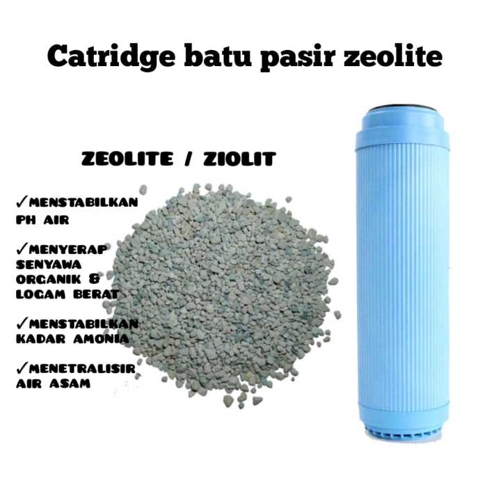 Filter Zeolite / Cartridge Zeolite Active | Lazada Indonesia