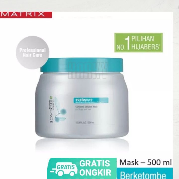 Matrix biolage scalppure complete solution mask matrix Hair mask matrix ...