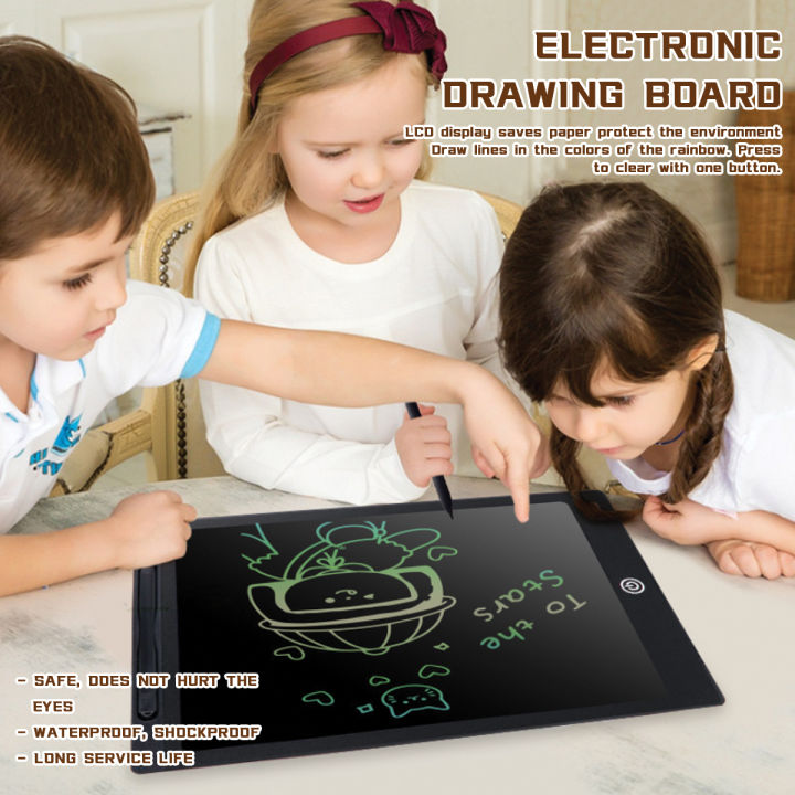 12 Inch LCD Writing Tablet for Kids, Electronic Drawing Pads with ...