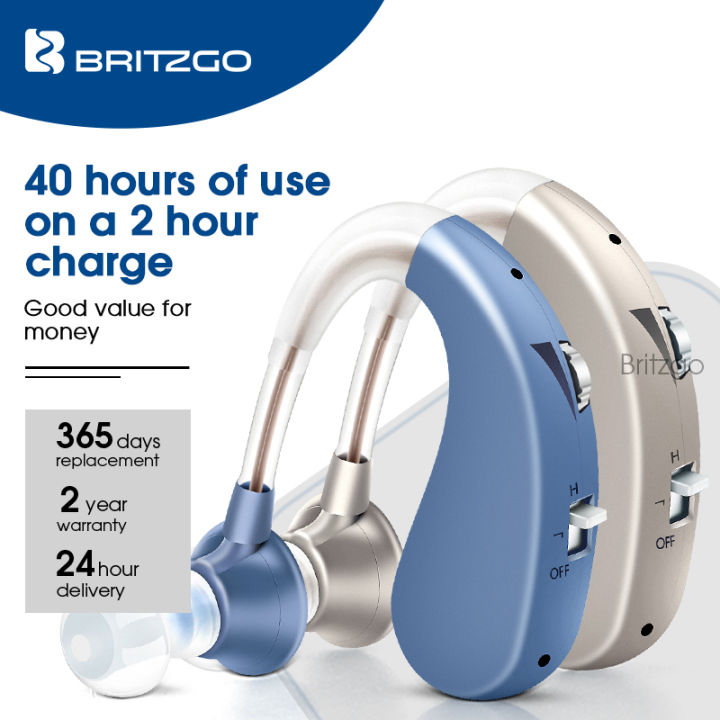 Britzgo Hearing Aid Hearing Amplifier Invisible Digital Hearing Aid Bha ...