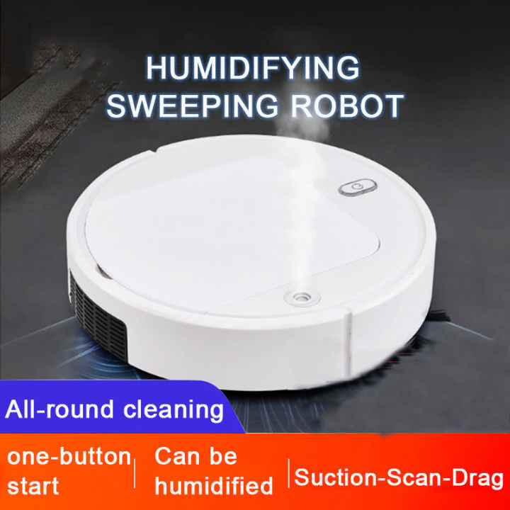 COD+2025 4in1 Upgraded High Performance Chargeable Robot Vacuum Smart ...