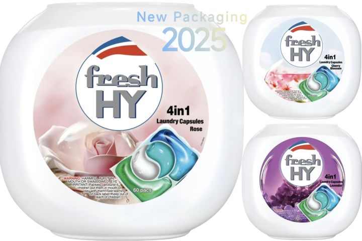 💥New💥 Fresh HY Cherry🌸Rose🌹Lavender🪻 4-in-1 Laundry detergent capsules 360 pods | Lazada Singapore