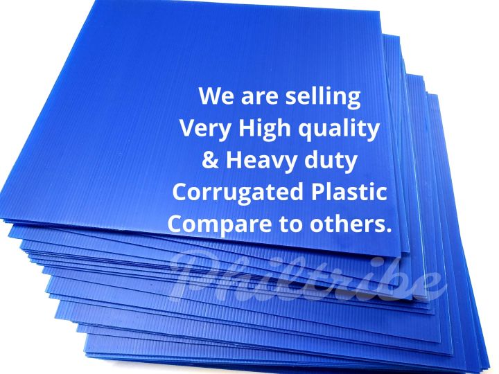 High Quality Corrugated Plastic Blue | Lazada PH