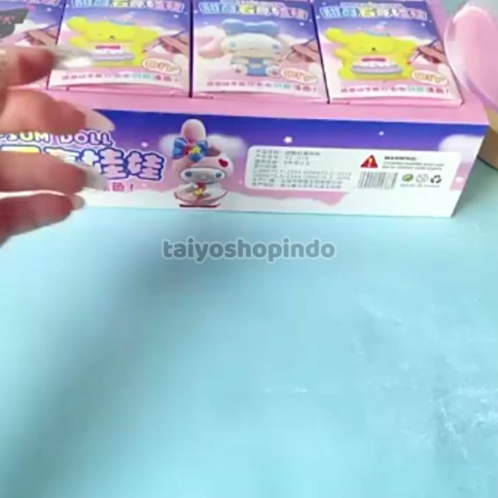 TAIYO DIY Painting Gypsum Sanrio Labubu Karakter Random Melukis Lukis ...