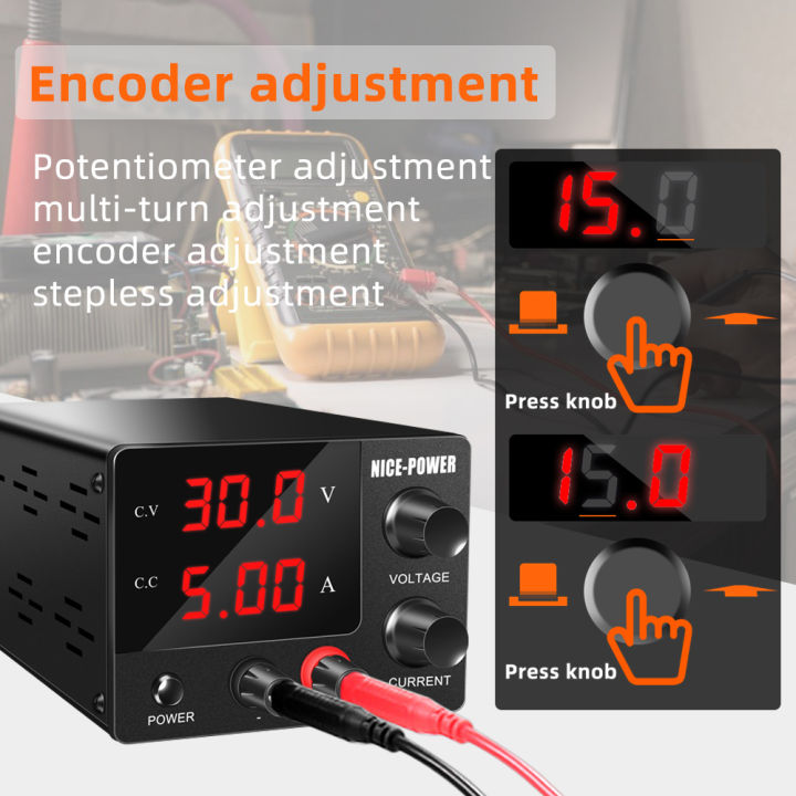 Laboratory DC Power Supply Adjustable 30V 5A,Mobile Phone Repair ...
