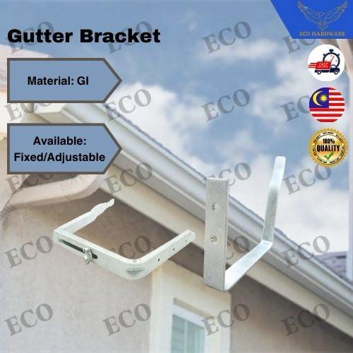 Eco Hardware & Necessary Fixed Gutter Bracket/Adjustable Gutter Bracket ...