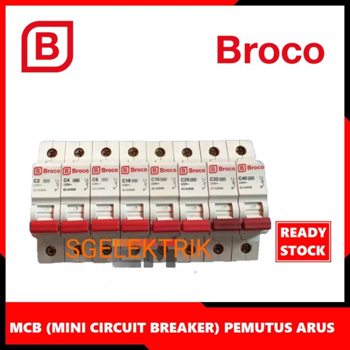 MCB broco 1 fase SNI | Lazada Indonesia
