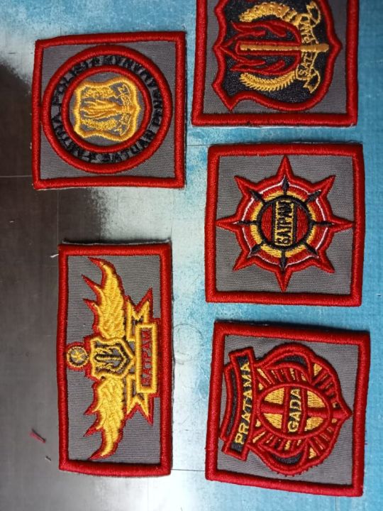 Atribut satpam timbul-logo satpam terbaru-logo security terbaru-Bordir ...