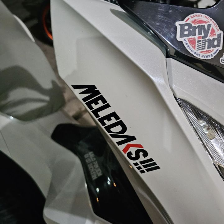 Stiker MELEDAK Sticker MELEDAKS cutting | Lazada Indonesia
