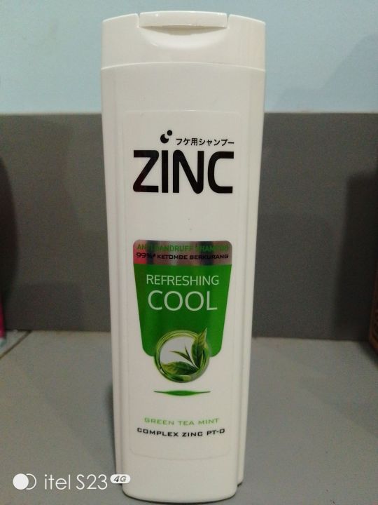 Zinc Shampoo Refreshing Cool 340ml | Lazada Indonesia