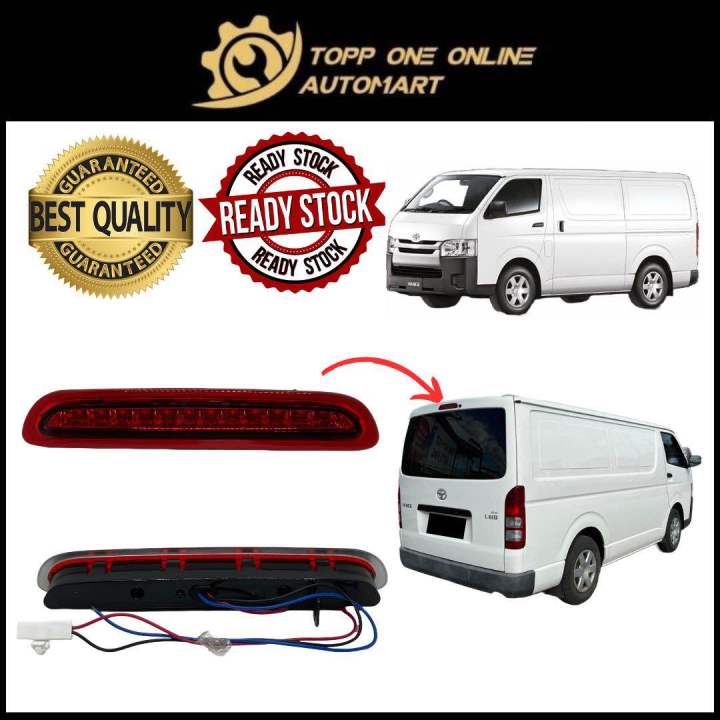 TOYOTA HIACE VAN KDH200 LED THIRD BRAKE LIGHT | Lazada