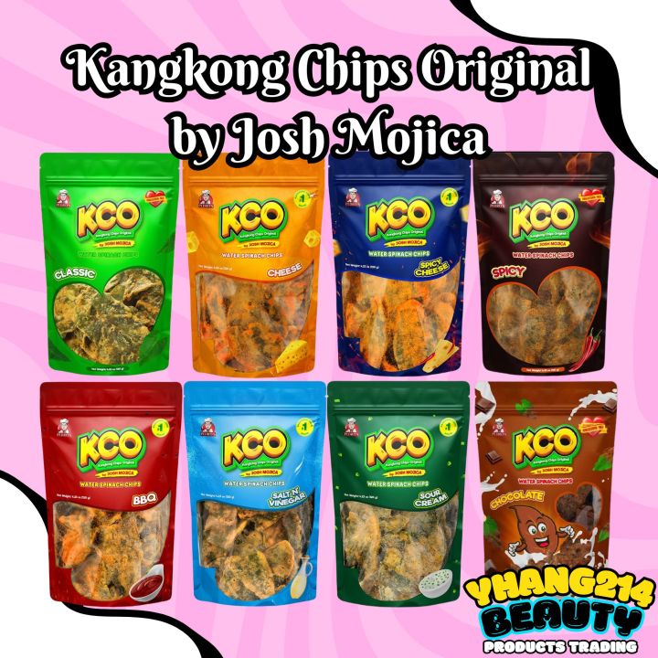 KCO Kangkong Chips Original by Josh Mojica Water Spinach Chips 120grams ...