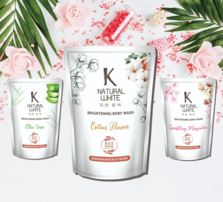 K NATURAL WHITE Sabun cair 450ml | Lazada Indonesia