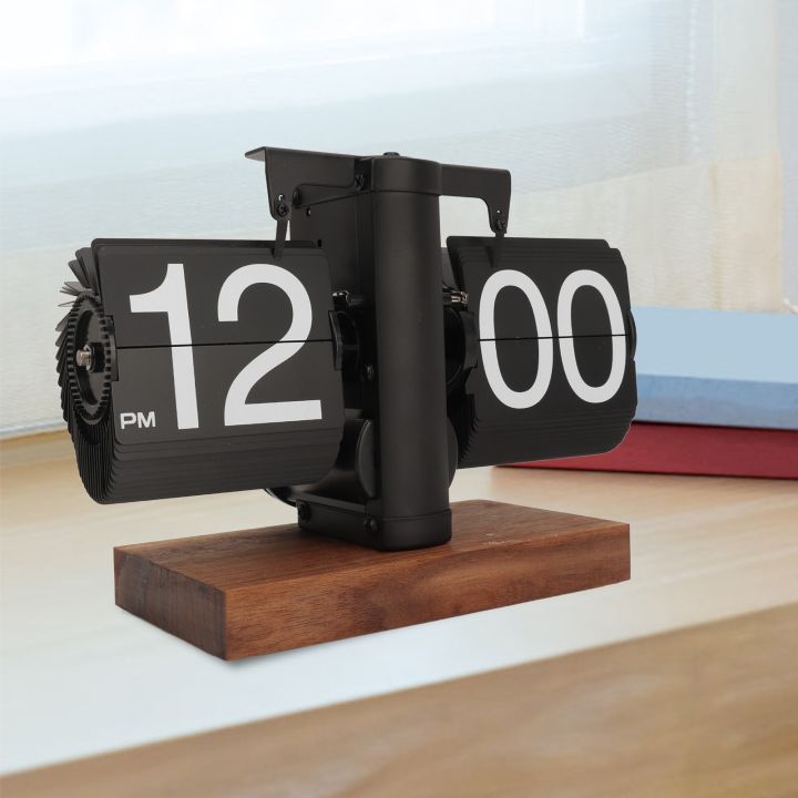 Digital Flip Down Clock Retro Automatic Turning Battery Operated ... Digital Flip Down Clock Retro Automatic Turning Battery Operated ...