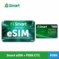 SMART ESIM PREPAID LOAD CARD 100/300/500 GLOBE 100 LOAD CARD | Lazada PH