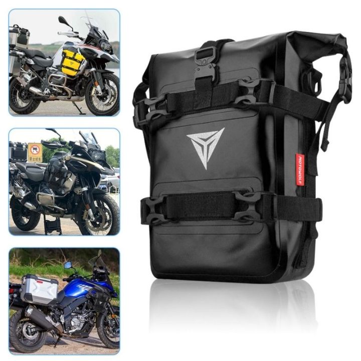 Motowolf Waterproof Motorcycle Crash Bar Bag Motorbike Touring Side ...