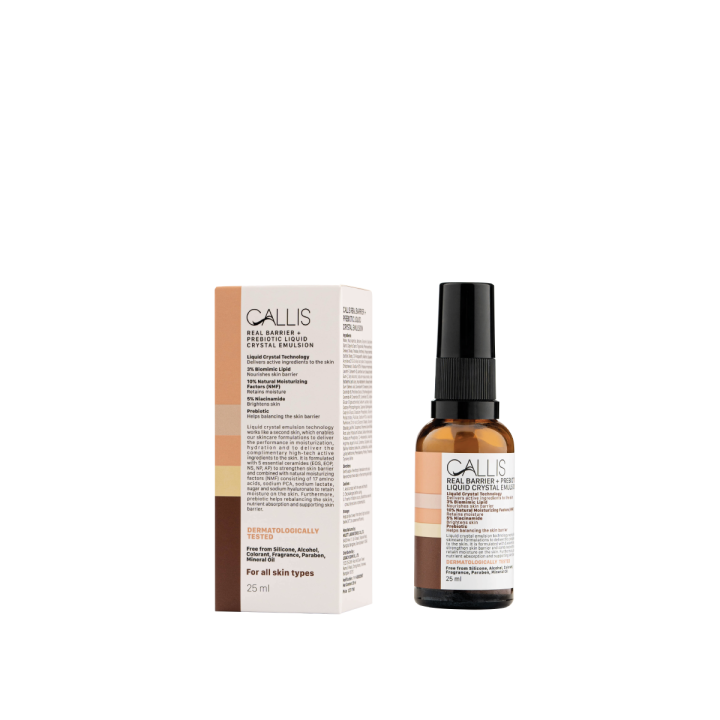 CALLIS REAL BARRIER + PREBIOTIC LIQUID CRYSTAL EMULSION | Lazada.co.th