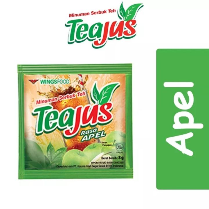 Teajus 1 pak isi 6 renteng / 60 sachet | Lazada Indonesia