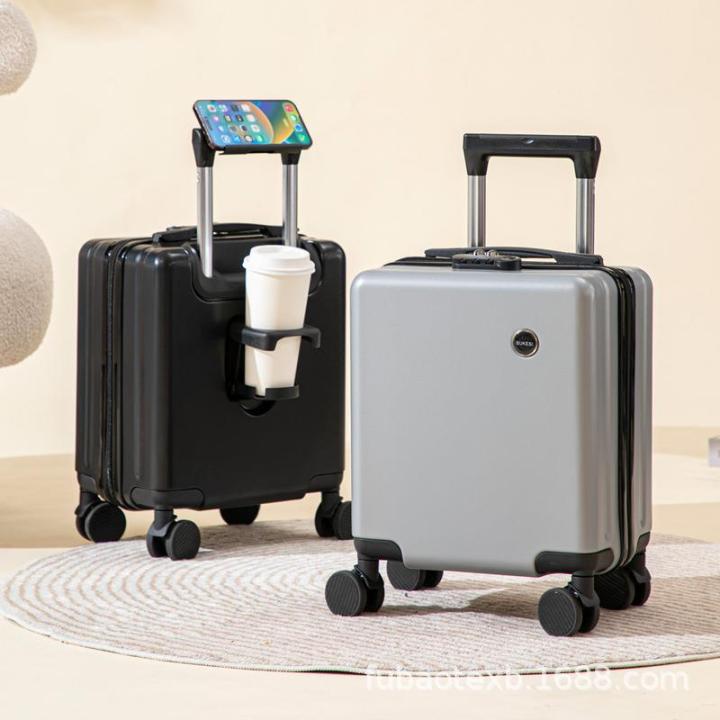 Mini Carry-On Suitcase 144 Inch Portable Password Lock Luggage for ...