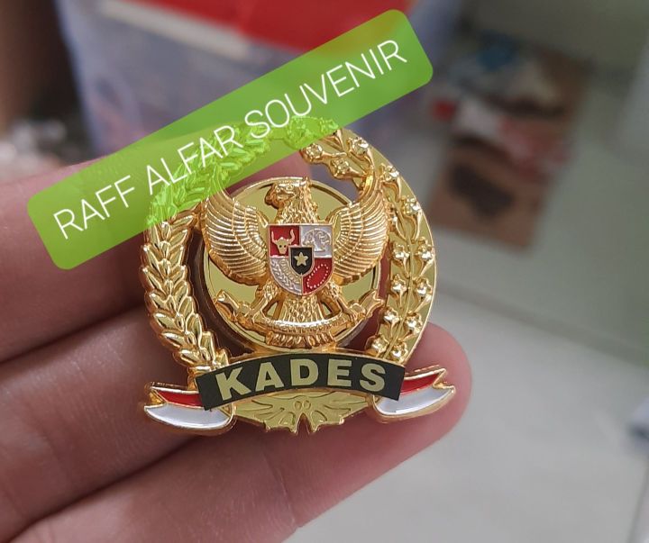PIN LENCANA KEPALA DESA / PIN KADES / PIN KEPALA DESA / ATRIBUT KADES ...