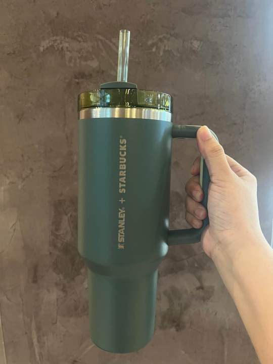 Starbucks Stainless Steel Ash STANLEY Cold Cup 40oz | Lazada.co.th