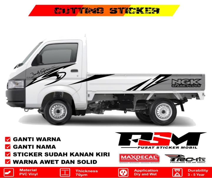 CUTTING STICKER CARRY PICKUP WITH | Lazada Indonesia