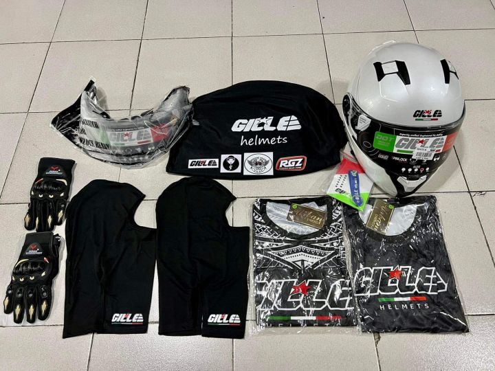 GILLE GXR modular helmet with lots of freebies | Lazada PH