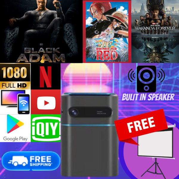 Lumos Style NANO Home Cinema Mini Portable Projector Premium DLP ...