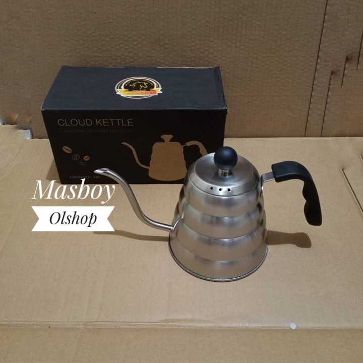 Teko Kopi Teko Teh Teko Pemanas Air CLOUD KETTLE 1,2 Liter / Gooseneck ...