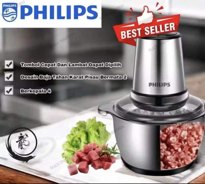 New Cooper Philips 2Liter penggiling daging 250 Watt Multifungsi ...