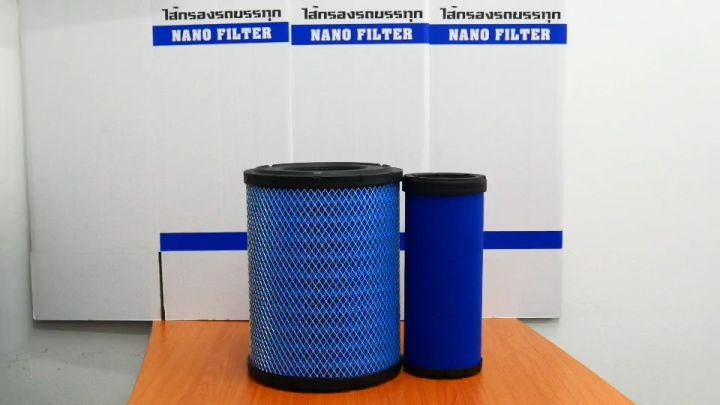 ไส้กรองอากาศ นาโนกันน้ำ Hino Victor344,380 A09C ฮีโน่ วิคเตอร์344,380 ...