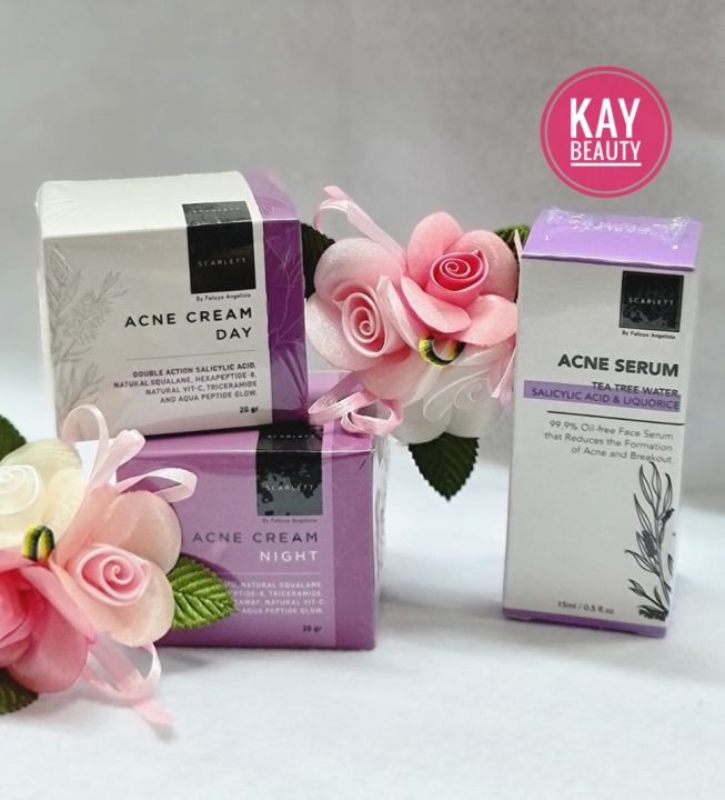 Scarlett Paket Acne 3 in 1 COD Original | Lazada Indonesia