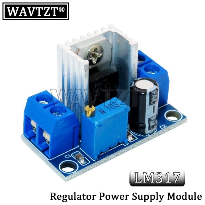 LM317 DC-DC Converter Buck Step Down Circuit Board Module Linear Regulator LM317 Adjustable ...