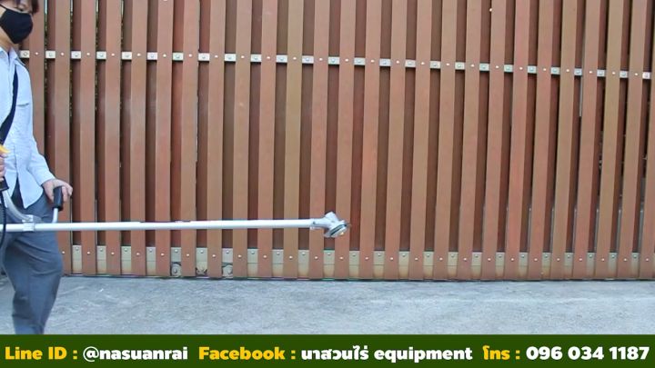 เครื่องตัดหญ้า สะพายบ่า TAKA BC35 สะพายบ่า 4จังหวะ ไม่ต้องผสมออโต้ลูป อุปกรณ์ครบพร้อมใช้งาน ชำระ ...