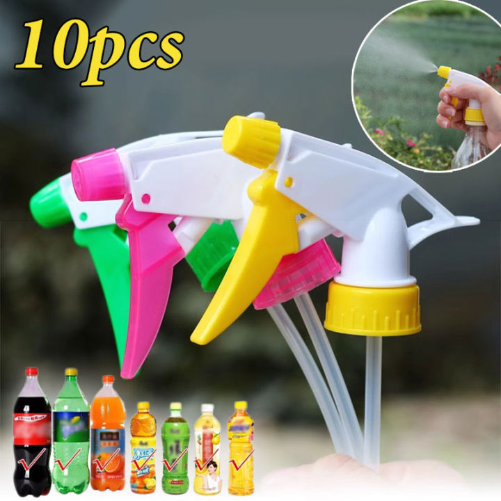 1/3/5/10Pcs Trigger Sprayer Spray Bottle Nozzle Home Cleaning Sprinklers Sprays System Garden ...