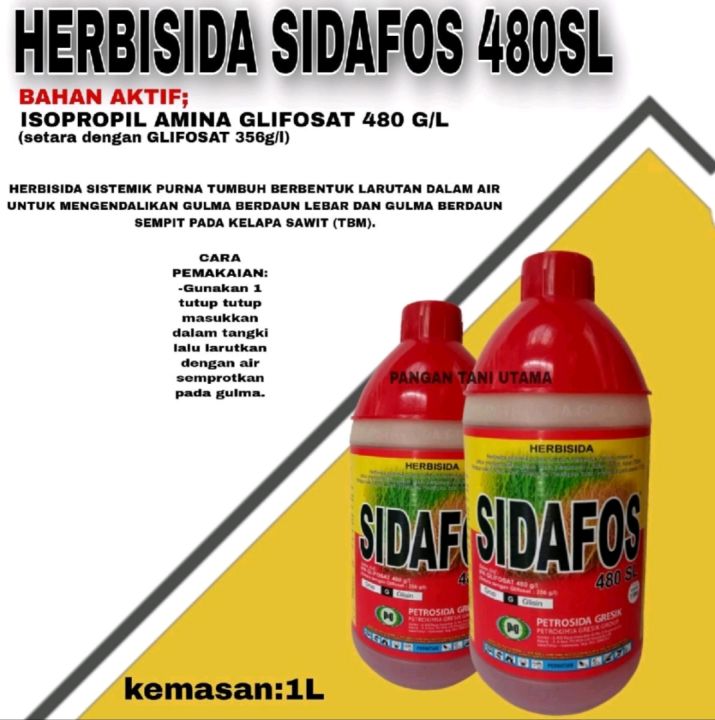 HERBISIDA SIDAFOS 1L | Lazada Indonesia